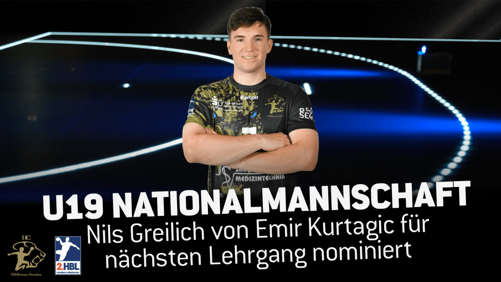 Nils Greilich für Auswahllehrgang der U19-Nationalmannschaft berufen ...